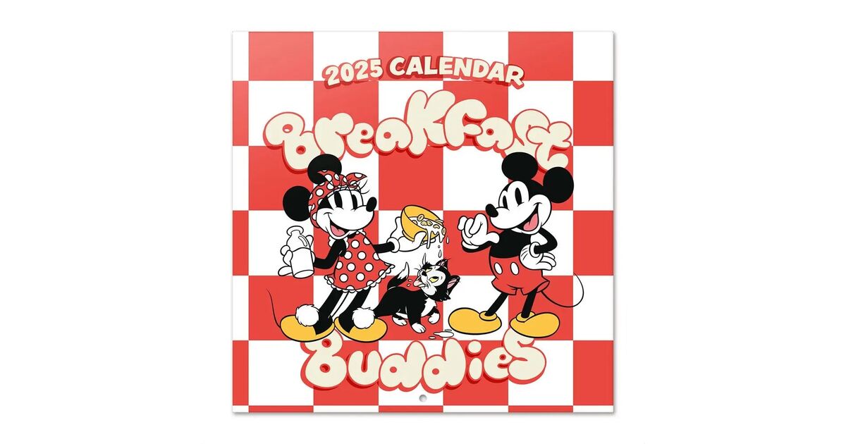 Ημερολόγιο Τοίχου 2025 Disney Mickey Mouse | Nerdom