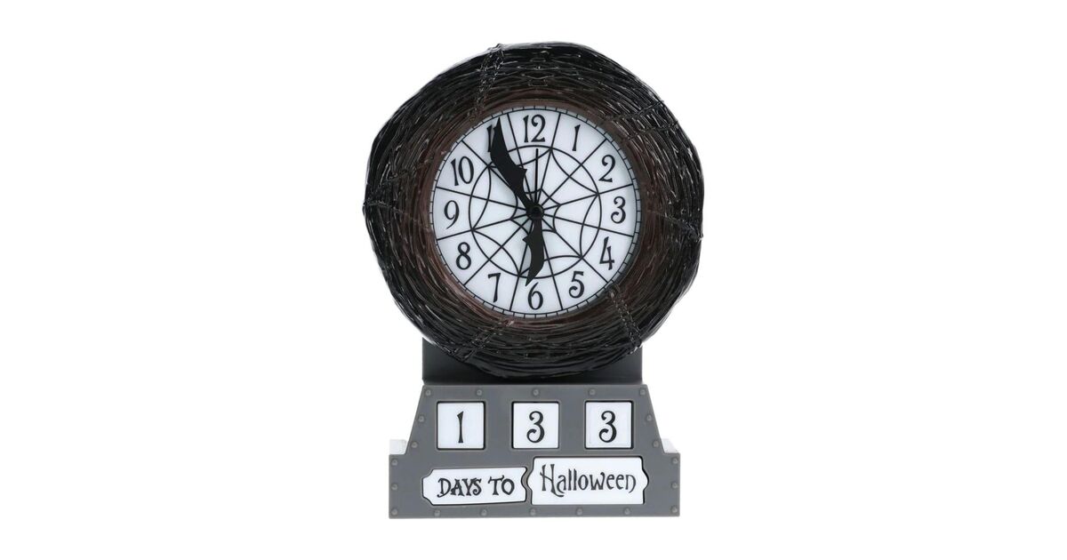 Ρολόι Disney Nightmare Before Christmas Countdown | Nerdom