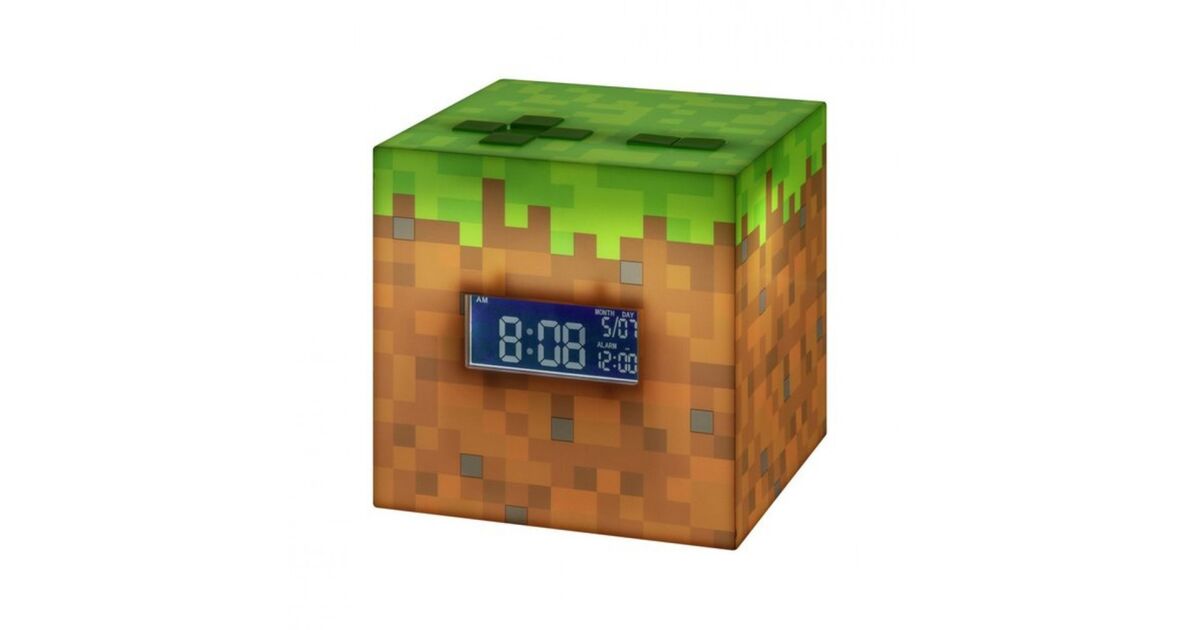 Minecraft Alarm Clock | Nerdom, Greece