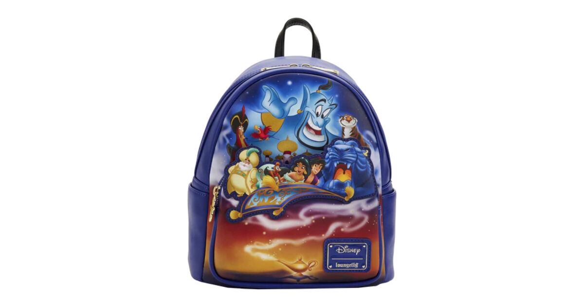 Loungefly Disney Aladdin 30Th Anniversary Mini Backpack | Nerdom