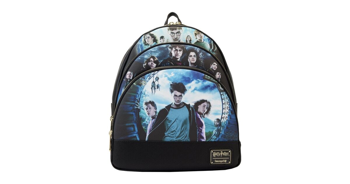 Loungefly Harry Potter Trilogy Series 2 Triple Pocket Mini Backpack ...