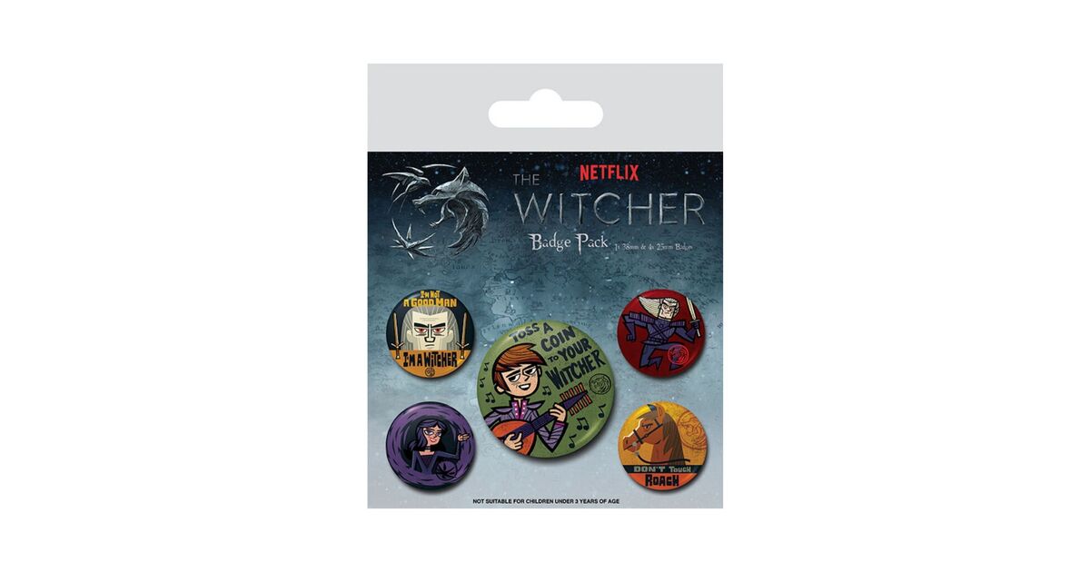 The Witcher (Slayer) Badge Pack | Nerdom, Greece