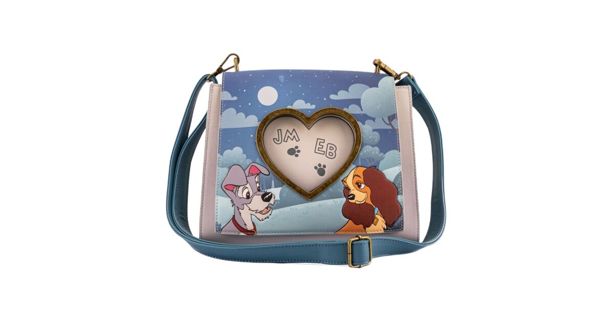 Τσάντα Χιαστί Loungefly Disney Lady and the Tramp Cosplay #38608 | Nerdom