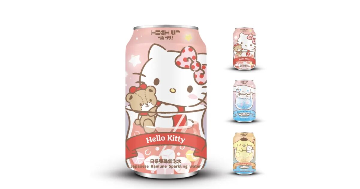 Ramune High Up Sparkling Water Hello Kitty Origina Falvour Τυχαία ...