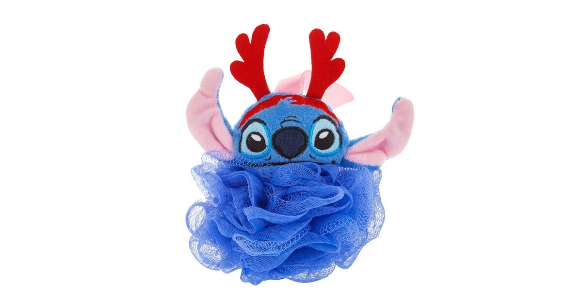 Disney Stitch at Christmas Body Puff | Nerdom, Greece