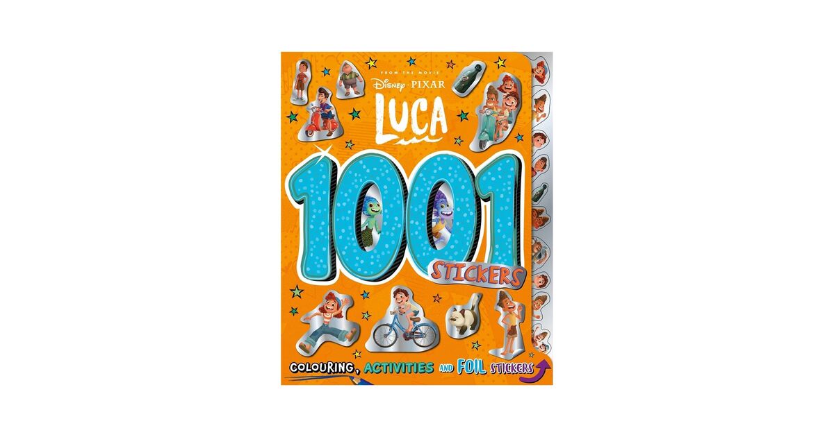 Disney Pixar Luca: 1001 Stickers | Nerdom