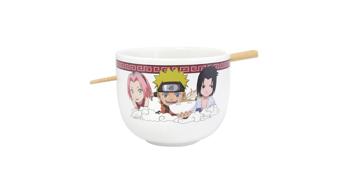 Naruto Ramen Bowl with Chopstick | Nerdom, Greece