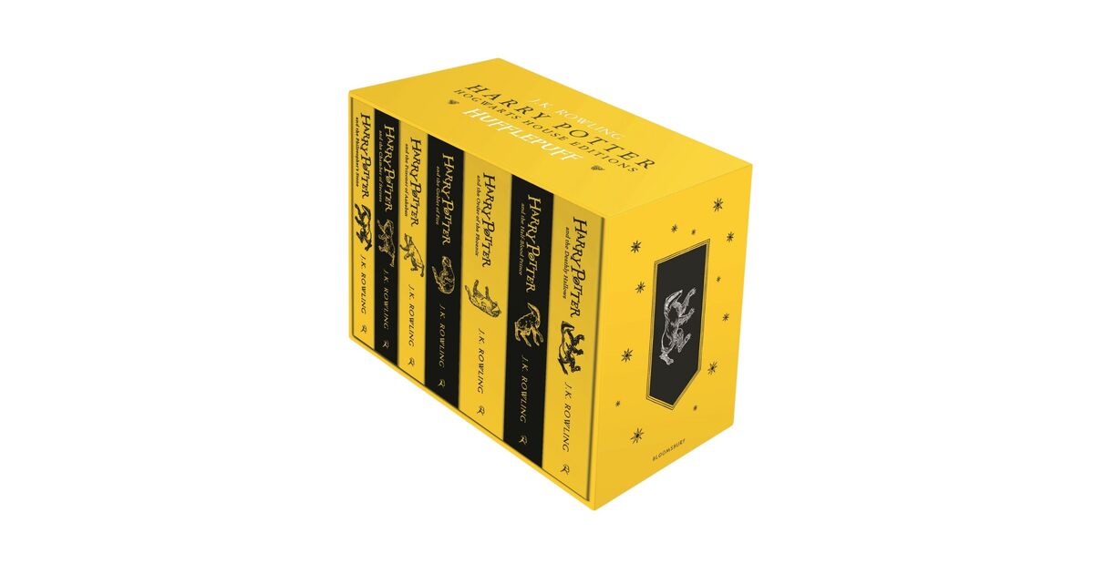 Harry Potter Hufflepuff House Editions Paperback Box Set | Nerdom, Greece