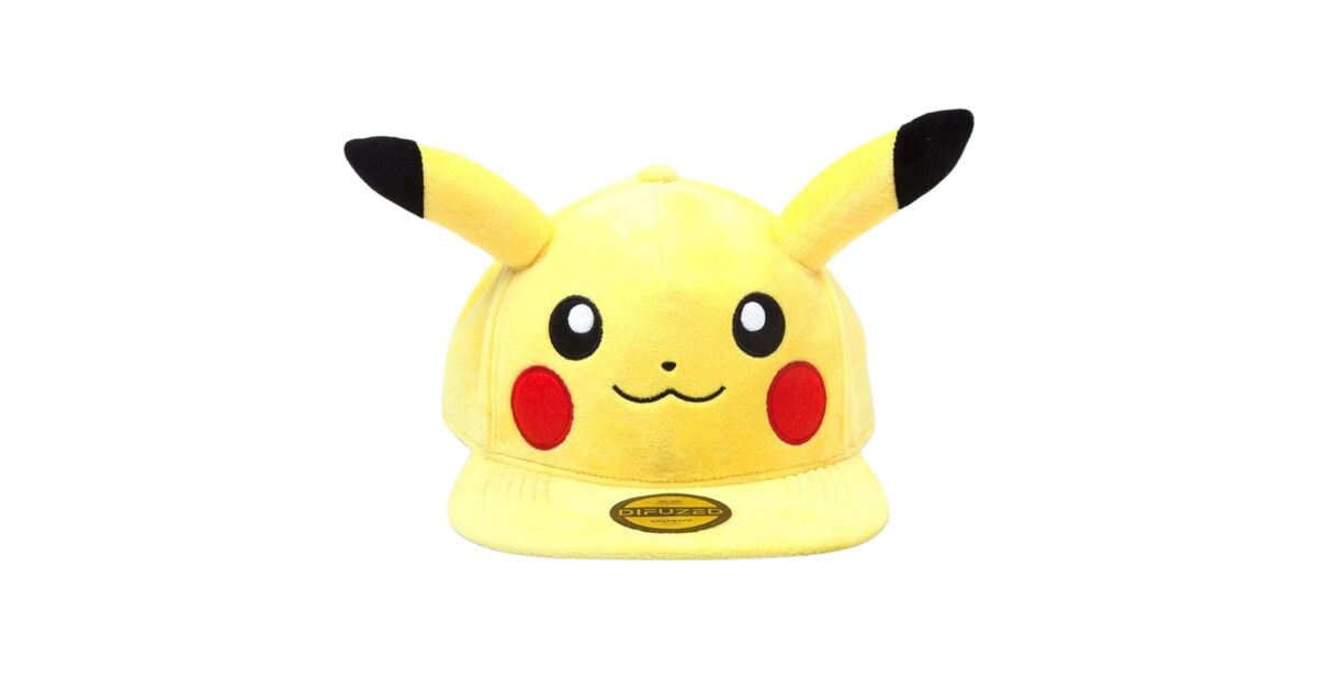 Pokemon Pikachu Plush Snapback | Nerdom, Greece