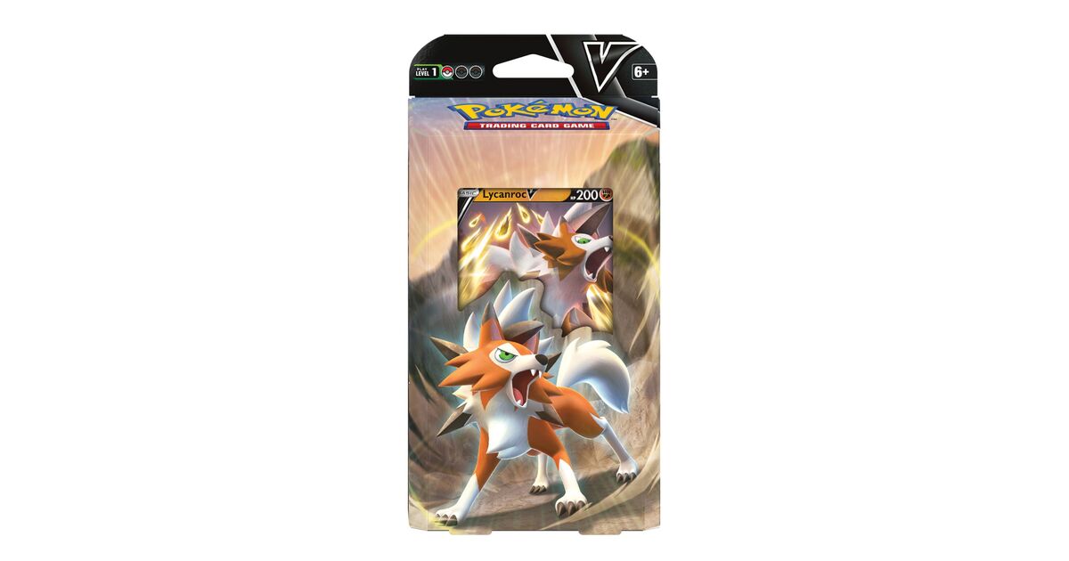Pokemon TCG Lycanroc V Battle Deck Display #81932 | Nerdom