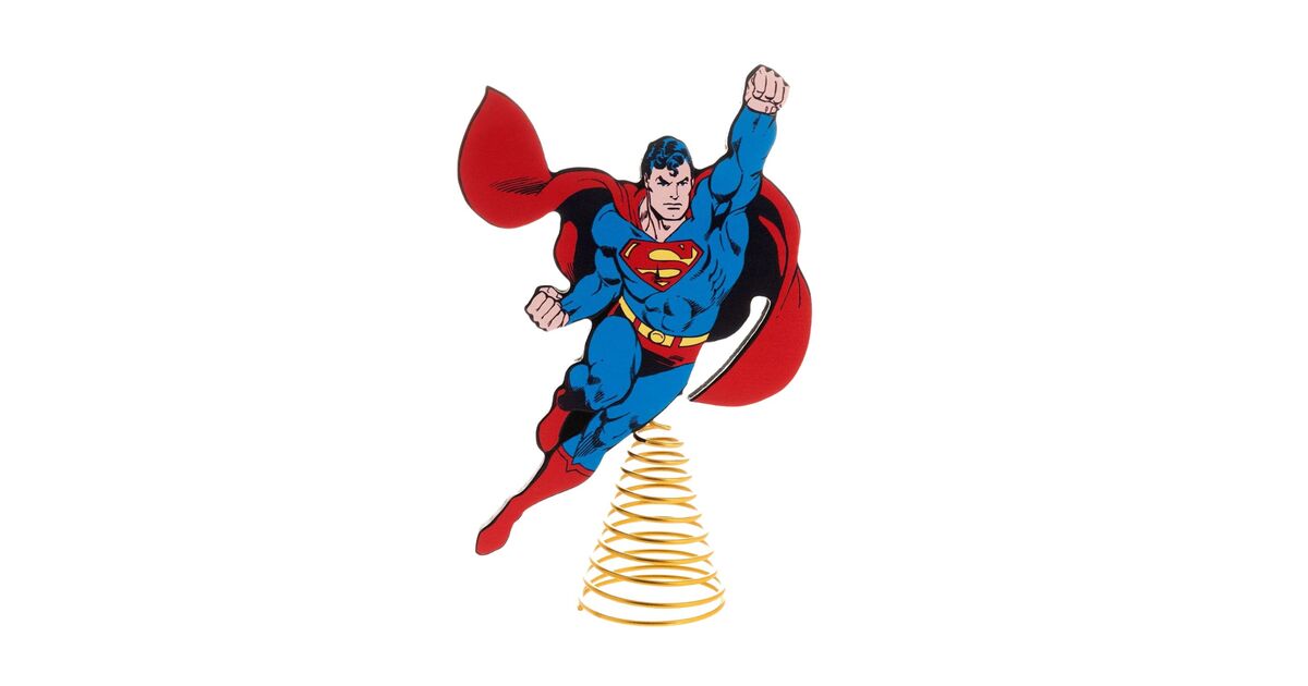 DC Comics Christmas Tree Topper Superman | Nerdom, Greece