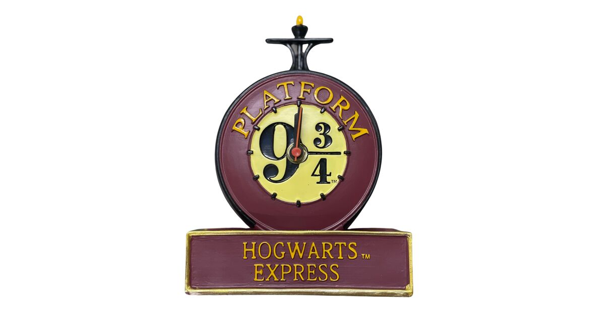 Harry Potter Platform 9 3/4 Clock - Nerdom Exclusive | Nerdom, Greece