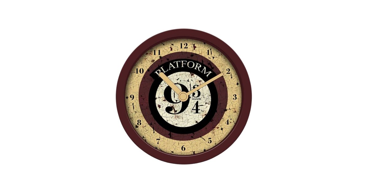 Harry Potter (Platform 9 3/4) Desk Clock | Nerdom, Greece