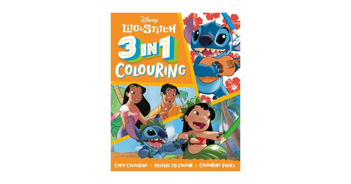 Disney Lilo And Stitch Coloring Book | Nerdom, Greece