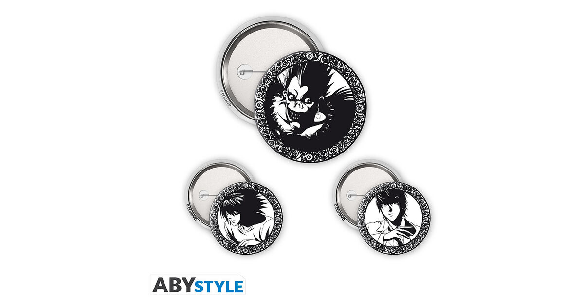 Death Note Badge Pack | Nerdom, Greece