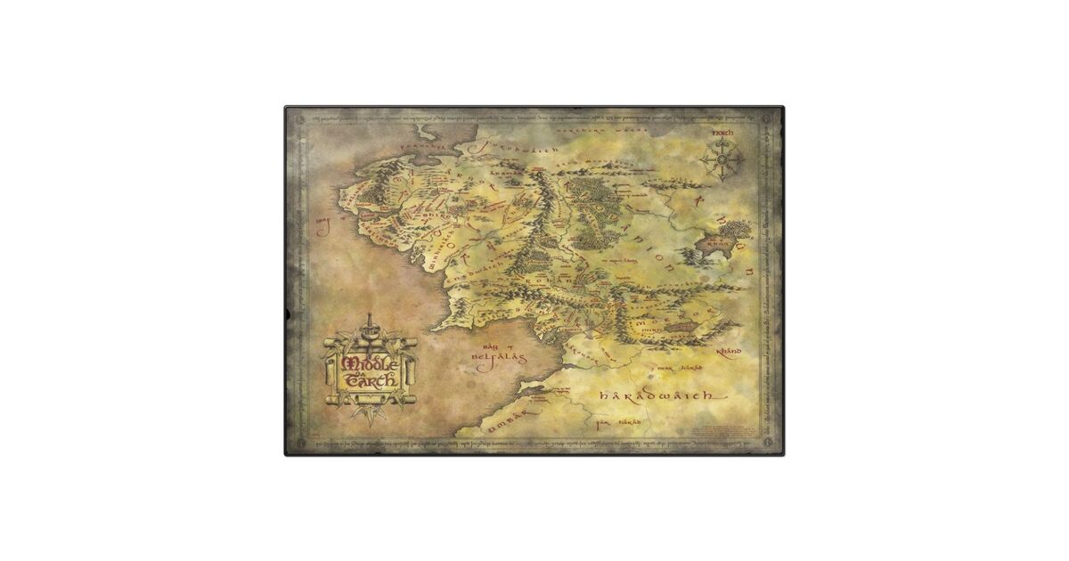 Lord Of The Rings Desk Mat | Nerdom