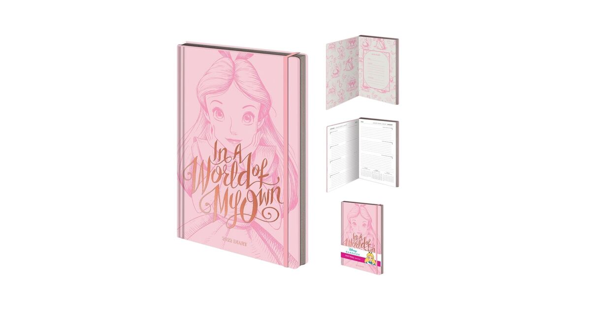 Alice in Wonderland (In a World of My Own) 2022 Diary | Nerdom, Greece