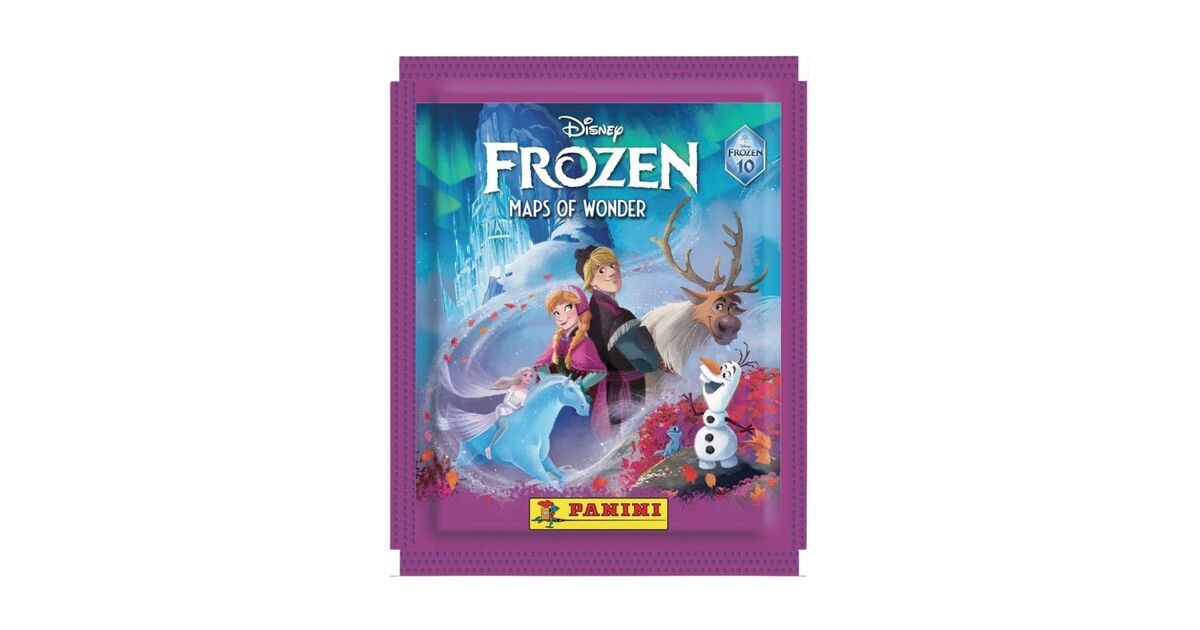 Disney Panini Frozen Maps of Wonder Sticker Collection | Nerdom, Greece