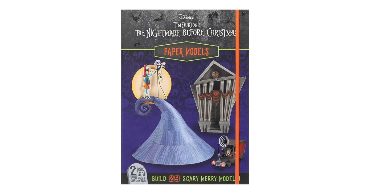 Disney: Tim Burton's The Nightmare Before Christmas Paper Models | Nerdom
