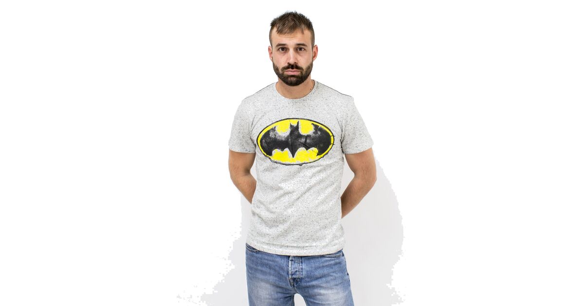 Batman Logo Nappy T-Shirt | Nerdom