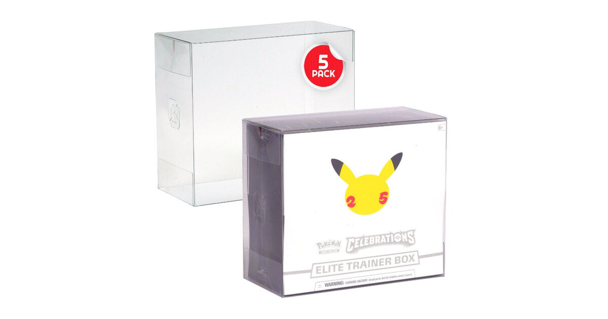 Θήκη Προστασίας EVORETRO PET Protector For ETB Pokemon 5pc | Nerdom