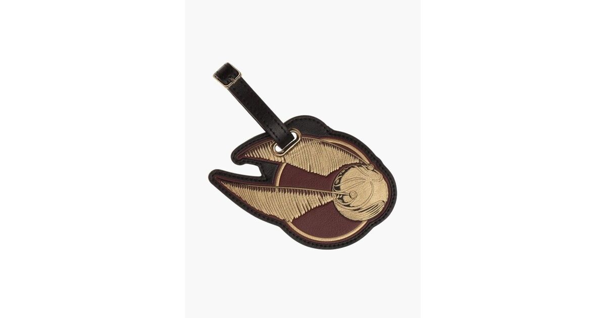 Harry Potter Golden Snitch Luggage Tag | Nerdom
