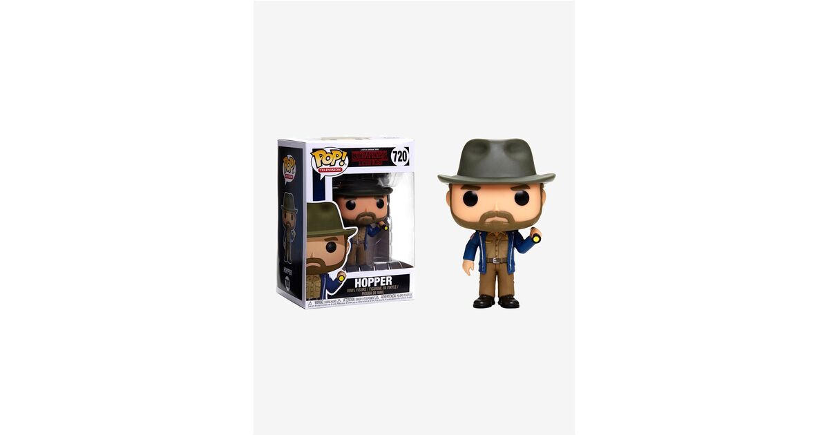 Funko Pop! Stranger Things Hopper with Flashlight | Nerdom