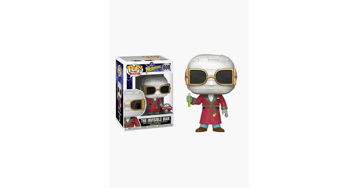 Funko Pop! Monsters Invisible Man (Chase is Possible) | Nerdom