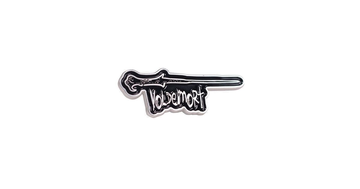 Harry Potter Voldemort Wand Metal Pin Badge | Nerdom