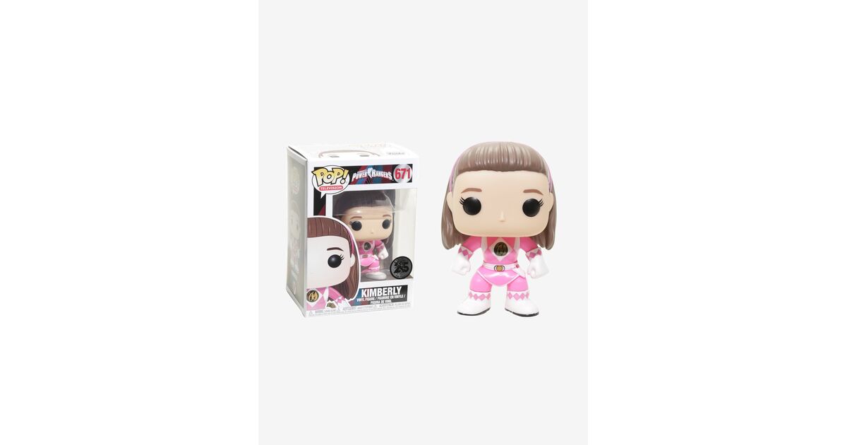 Funko Pop! Power Rangers Kimberly Pink Ranger (No Helmet) | Nerdom
