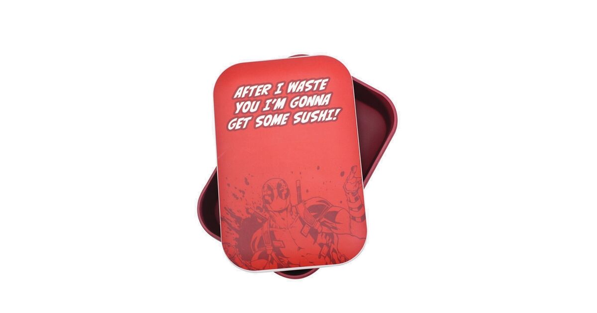 Marvel Deadpool Bamboo Lunch Box | Nerdom