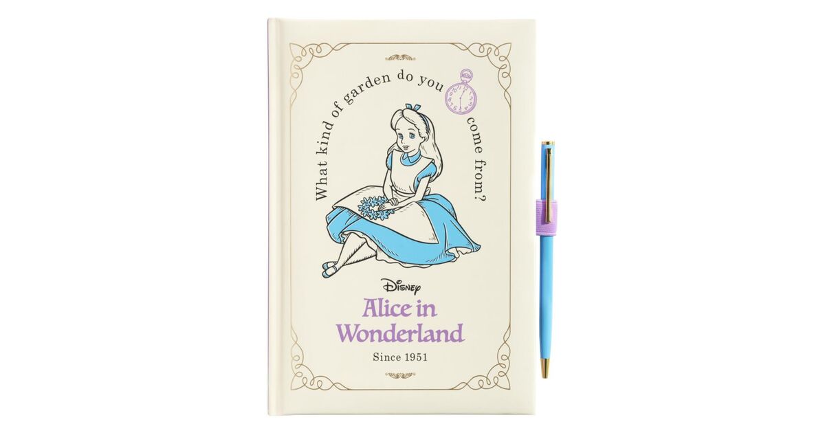 Disney Alice In Wonderland Notebook And Pen Set | Nerdom, Greece
