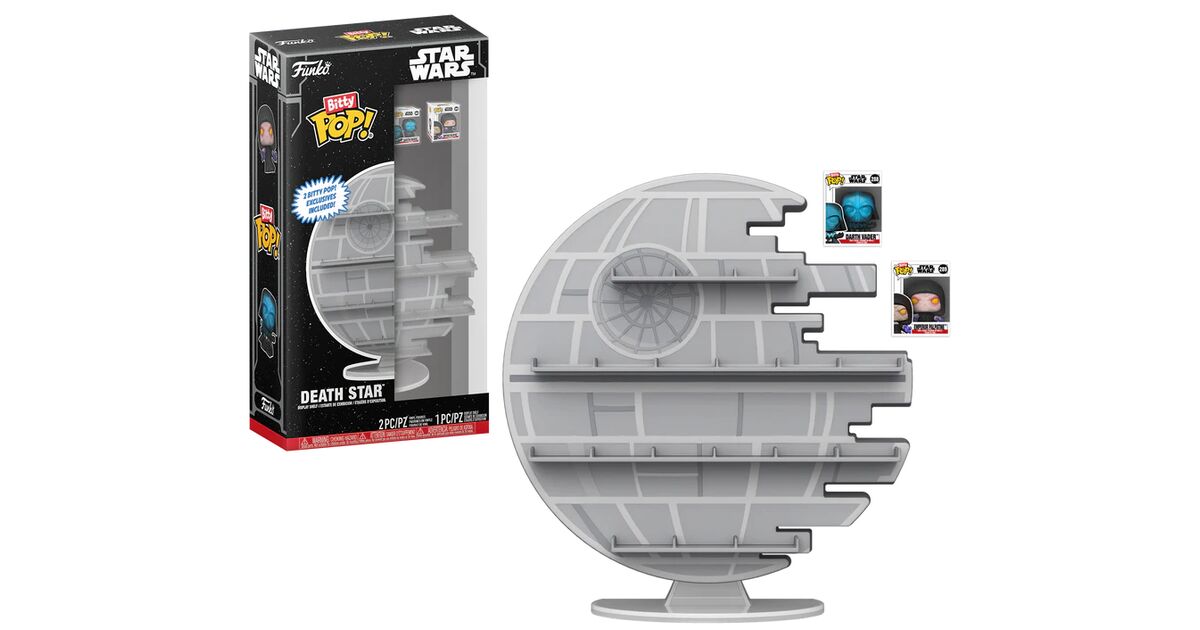 Funko Bitty Pop! Display Disney: Star Wars - Death Star Display ...