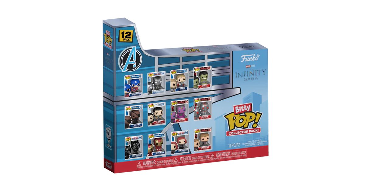 Φιγούρα Funko Bitty Pop Marvel Avengers 12 Package | Nerdom