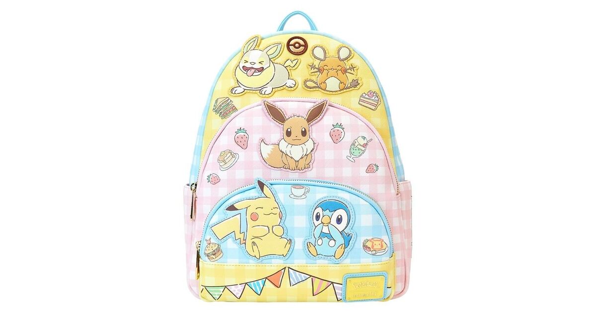 Loungefly Pokemon Cafe Triple Backpack | Nerdom, Greece