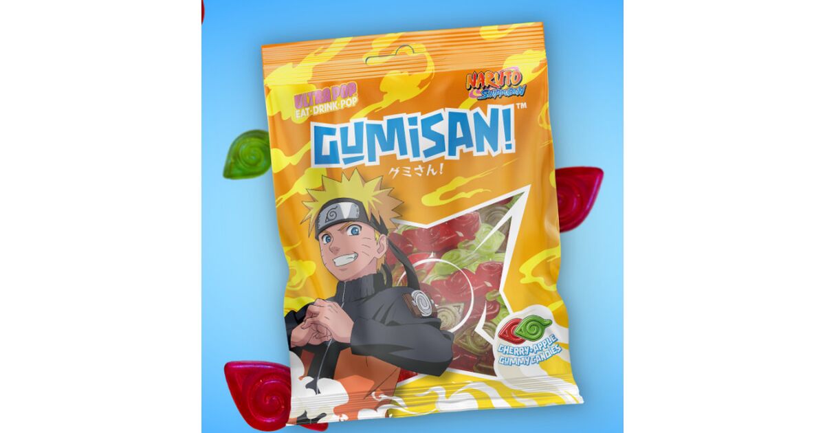 Naruto Gumisan Jelly Sweets | Nerdom, Greece