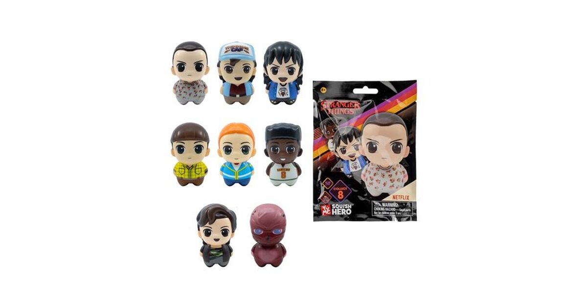 Φιγούρα Stranger Things Squishy Blind Figure 1τμχ Τυχαία Επιλογή | Nerdom