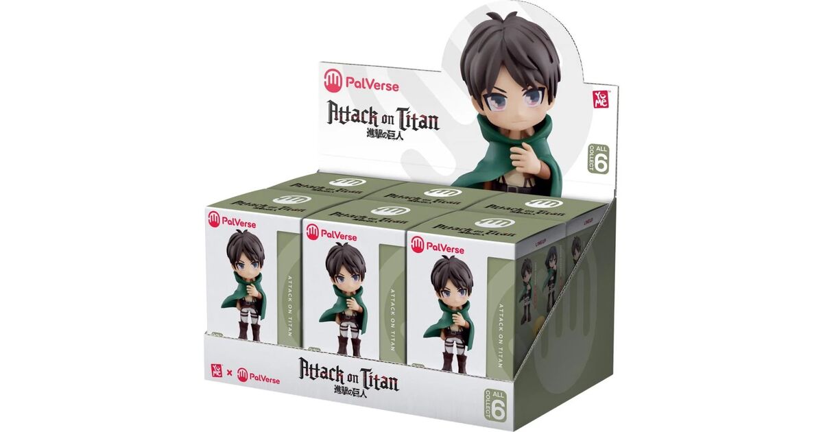 Attack On Titan Mini Figures 1pc Random Pick | Nerdom, Greece