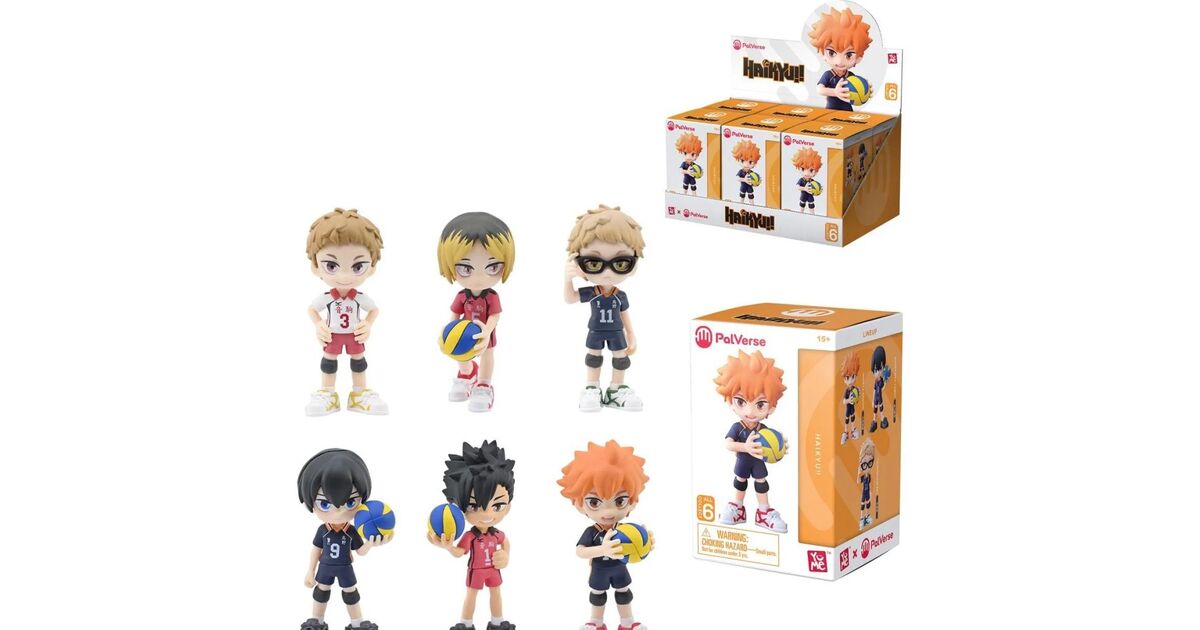 Haikyu Mini Figures 1pc Random Pick | Nerdom, Greece
