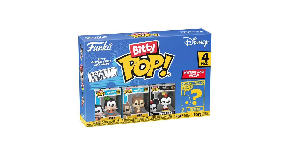 Φιγούρα Funko Bitty Pop! 4-Pack Disney Goofy | Nerdom