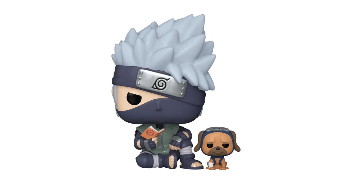 Funko Pop! Naruto Shippuden Kakashi Hatake with Pakkun (Special Edition ...