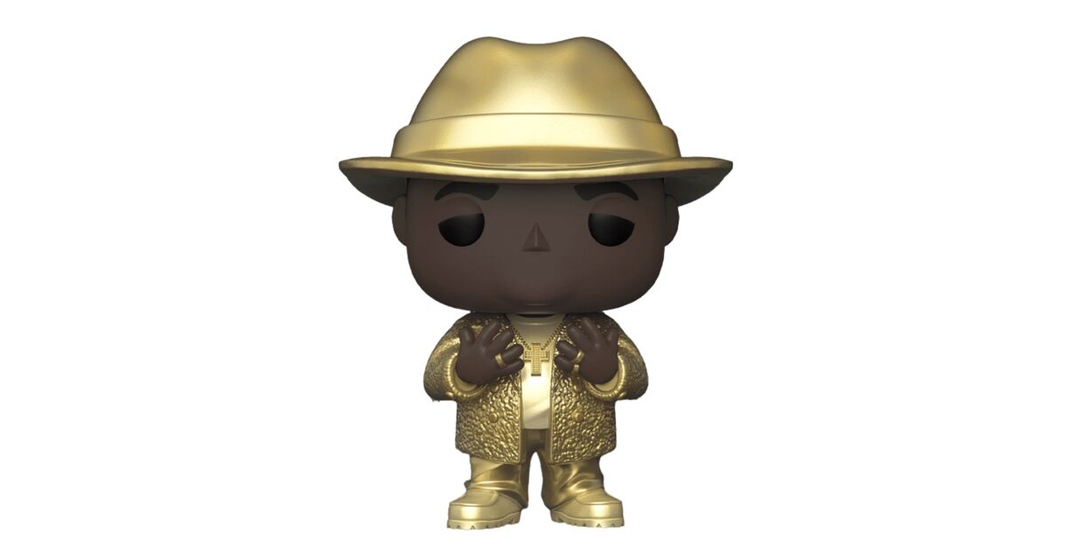 Funko Pop! Rocks Biggie with Fedora (Gold) (NYCC2022) #67494 | Nerdom ...