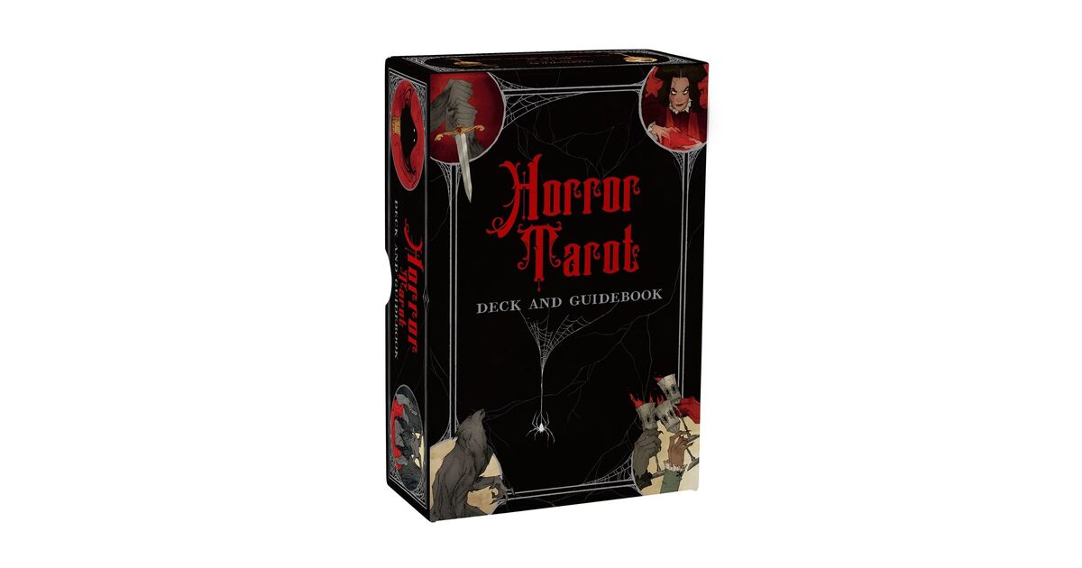 Horror Tarot Deck and Guidebook | Nerdom