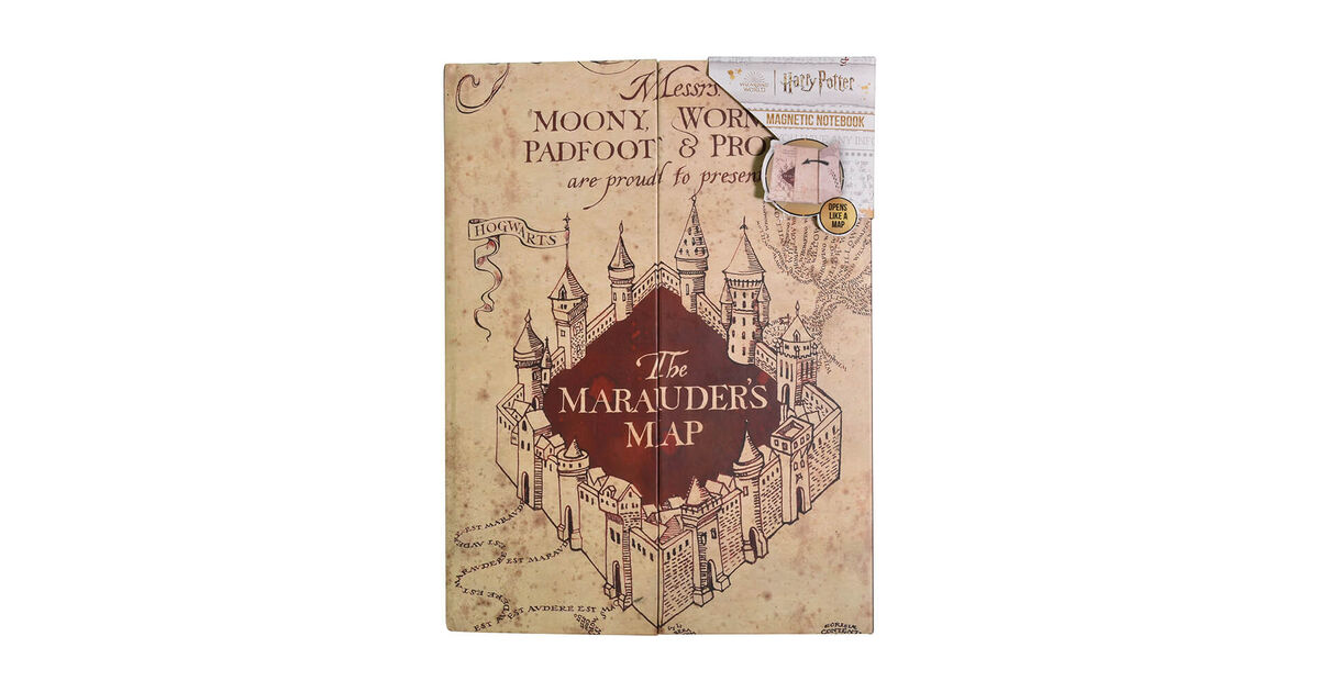Τετράδιο Harry Potter Marauder's Map | Nerdom