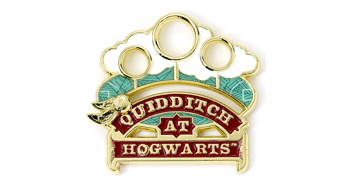 Harry Potter Golden Snitch Sliding Pin Badge | Nerdom, Greece