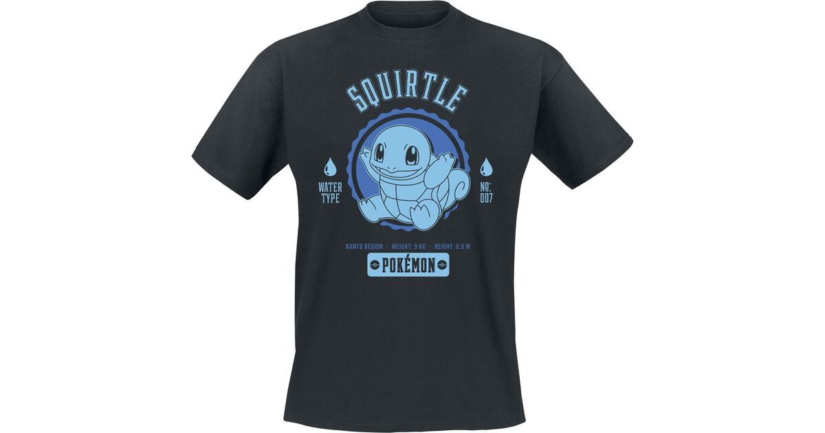 Pokemon Collegiate Squirtle T-Shirt | Nerdom