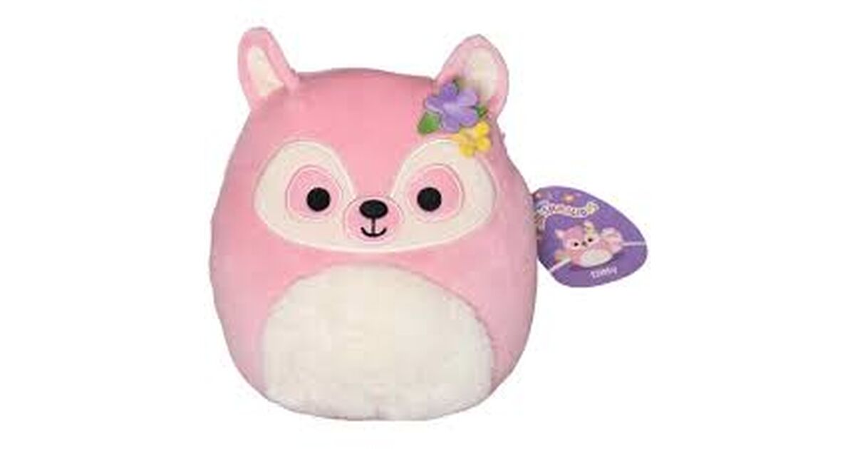 Λούτρινο Squishmallows Ditty The Pink Lemur 19cm | Nerdom