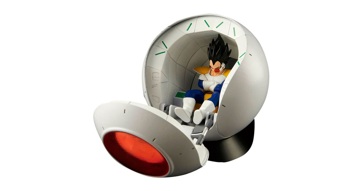 Dragon Ball Mechanics Sayan Space Pod Model Kit | Nerdom, Greece