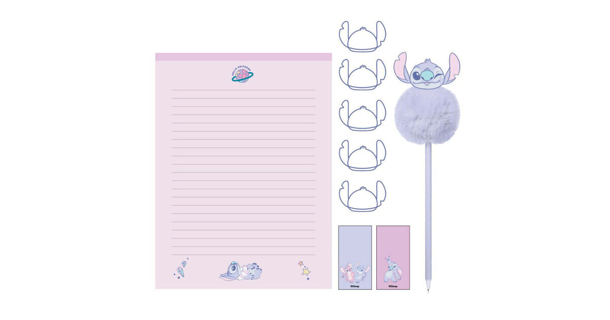 Disney Stitch Stationary Set | Nerdom, Greece