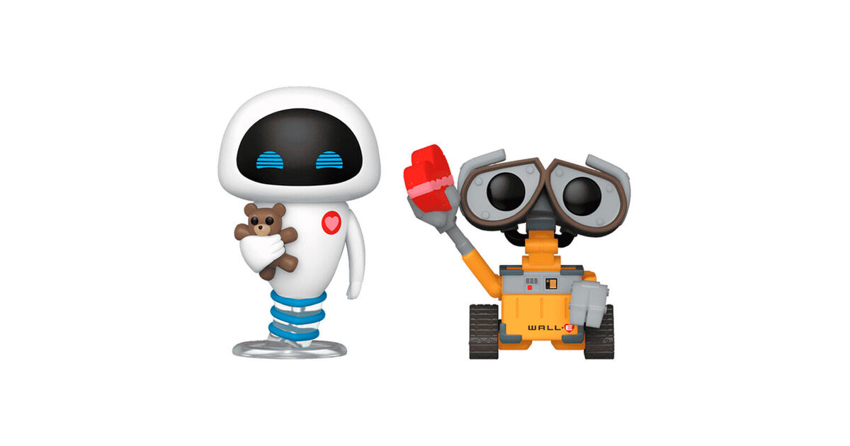 Funko 2-Pack Pocket Pop!: Disney - Eve & Wall-E (Valentine) | Nerdom, Greece